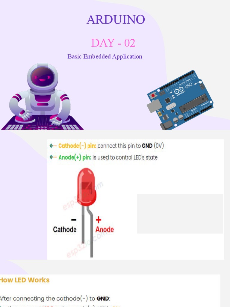 Arduino: Basic Embedded Application | PDF