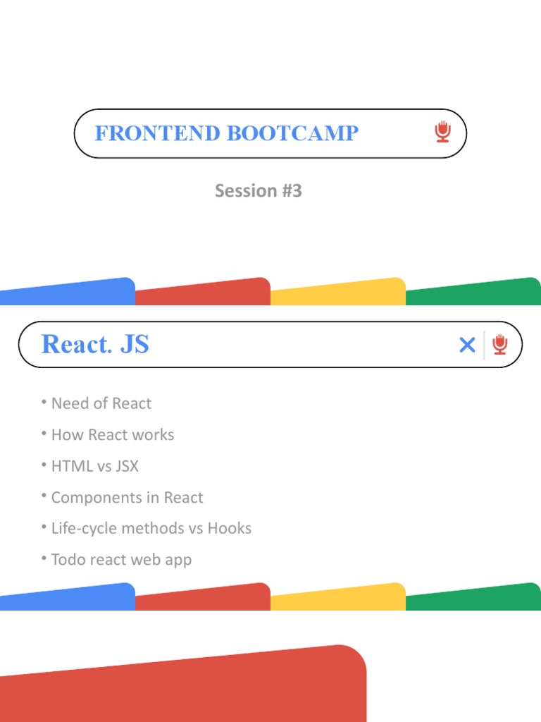 Frontend Bootcamp: Session #3 | PDF