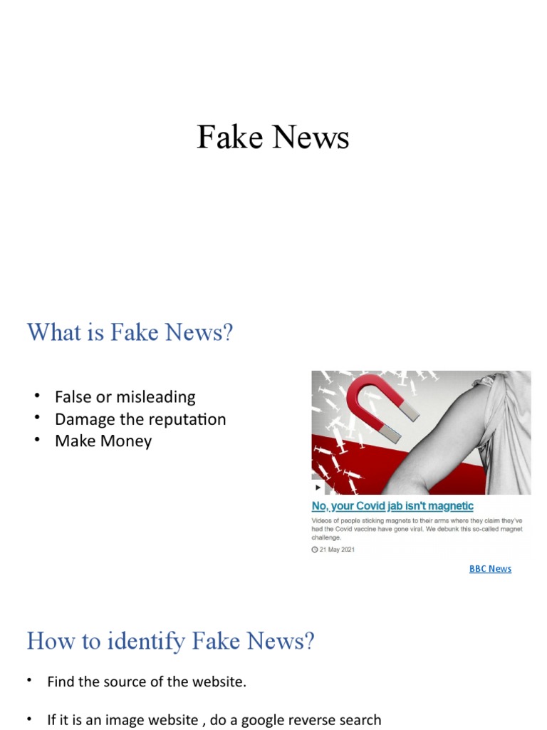 Fake News | PDF