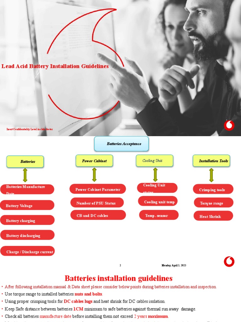 Lead Acid Batteries Installation Guidelines 25-2-2021 | PDF | Electromagnetism | Energy Technology