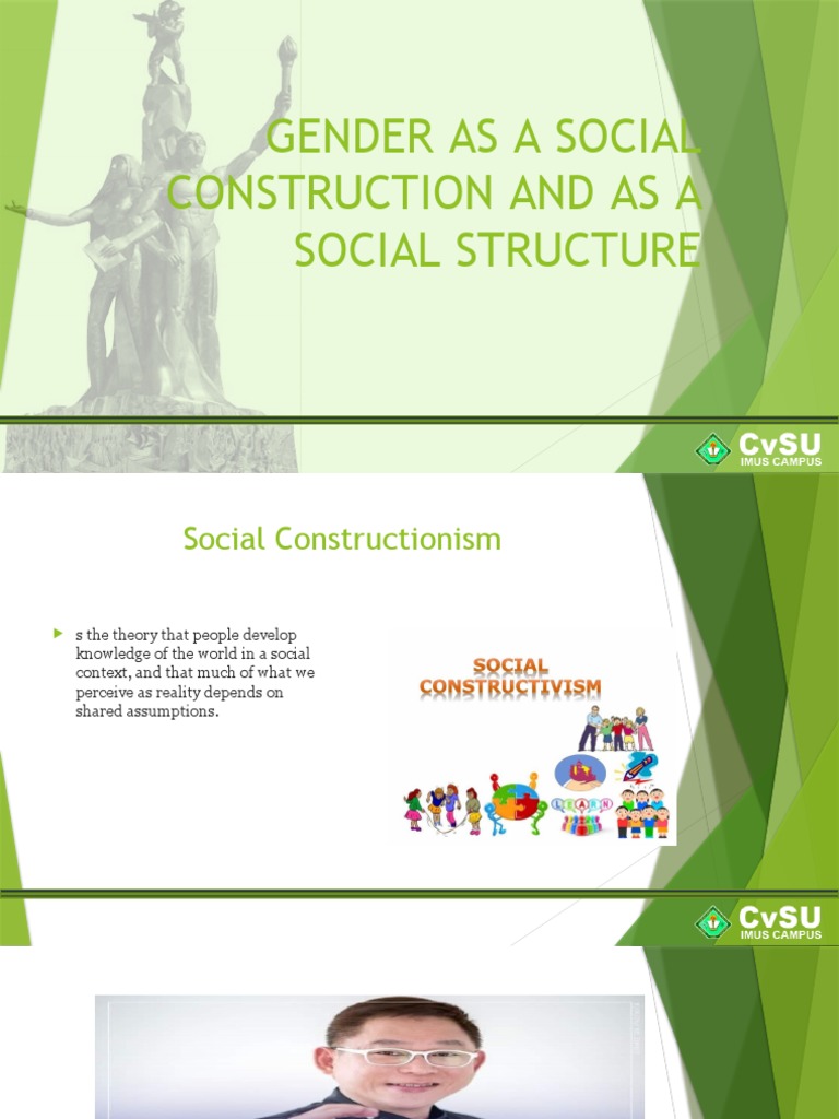 Gender As A Social Construction Lesson 2 | PDF | Gender | Gender Studies