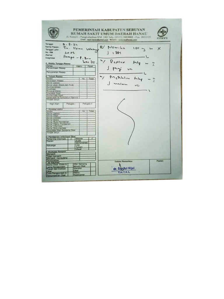 Resep Dokter Pdf