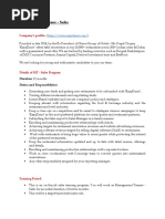 Staff Vetting Template | PDF