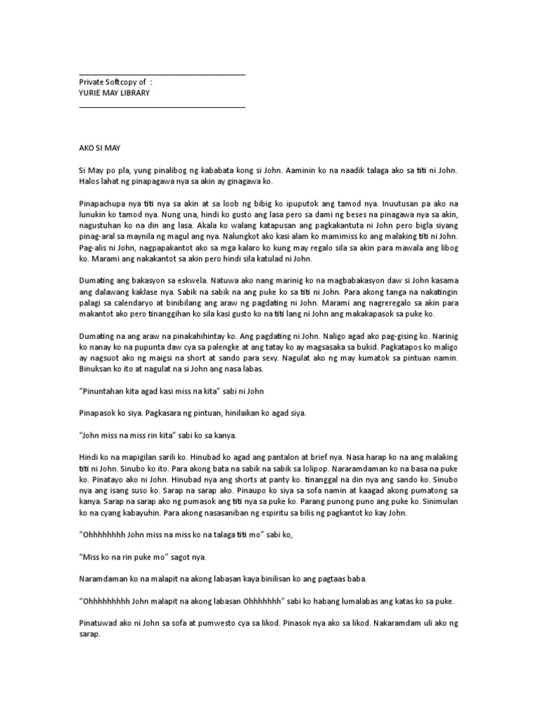 YML Ako Si May SPG (Fin) | PDF