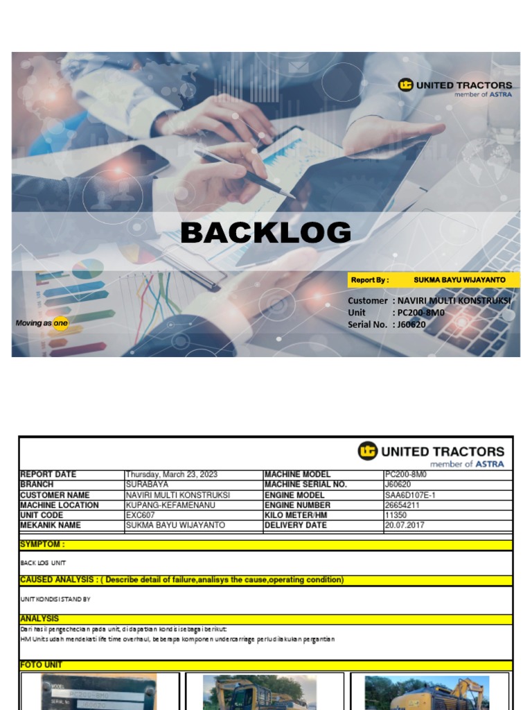 BACKLOG_NAVIRI MULTI KONSTRUKSI_PC2008M0_J60620 | PDF