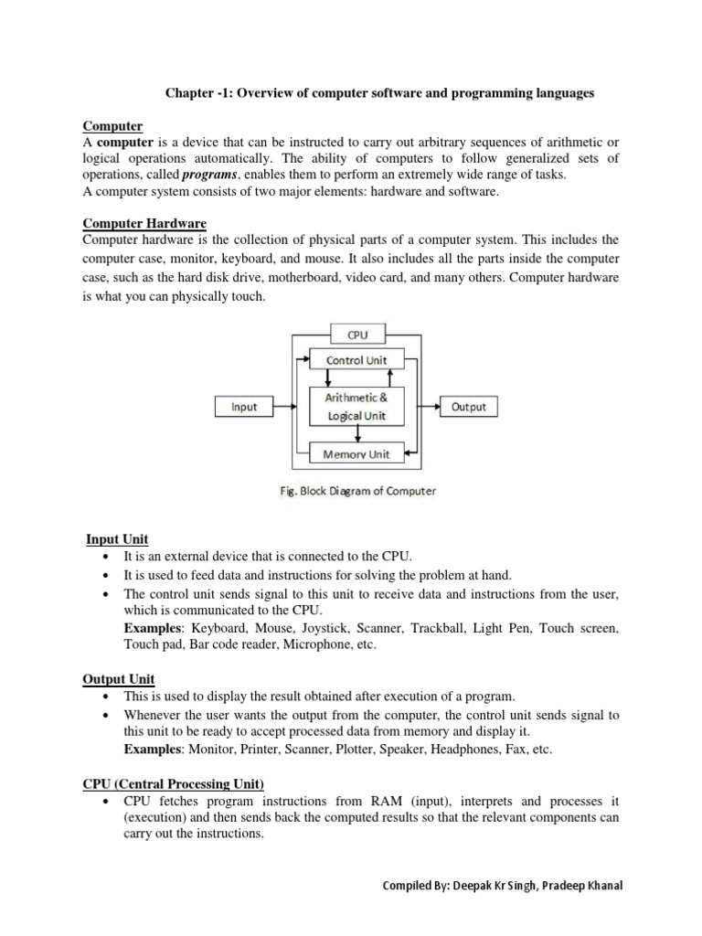 Chapter 1 Pdf Assembly Language Programming