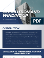 Article 1828-1842 Dissolution and Winding Up | PDF | Partnership | Liquidation
