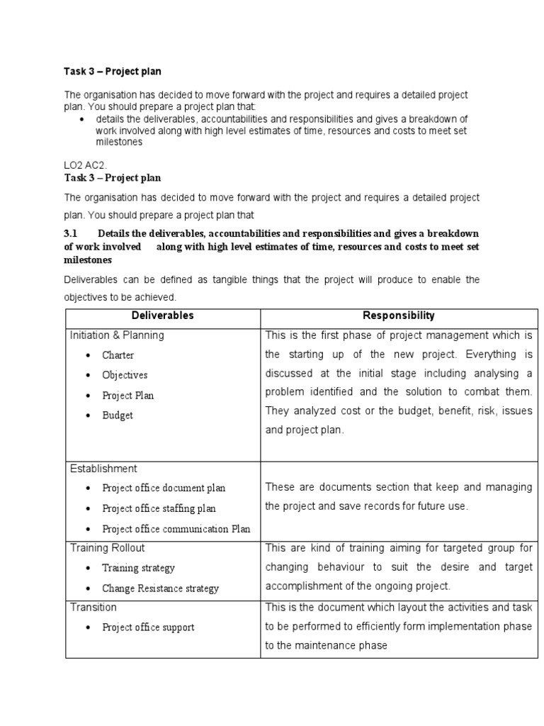 Task 3 Project Management Pdf Project Management Economies
