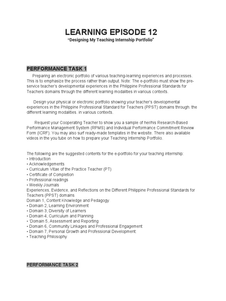 Learning Task 12 | PDF