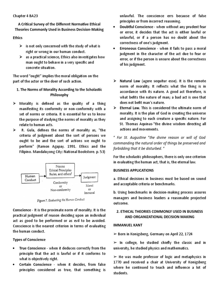 Chapter 4 BA22 | PDF | Immanuel Kant | Utilitarianism