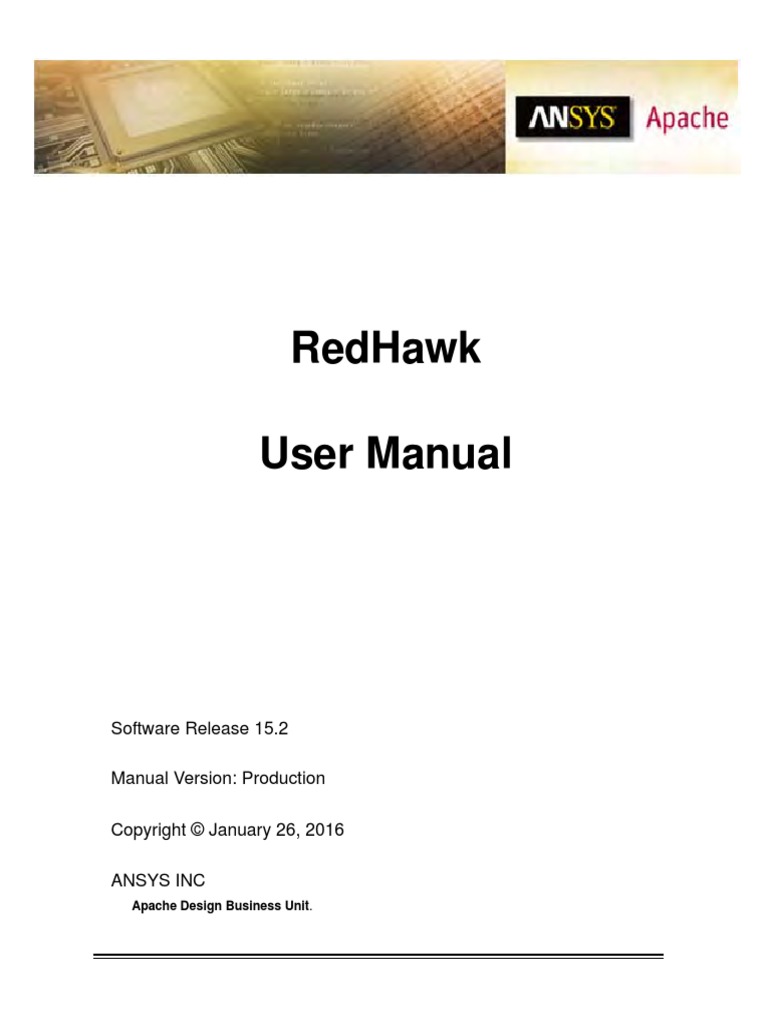 Redhawk User Manual: Software Release 15.2 | PDF | Command Line Interface | Graphical User ...