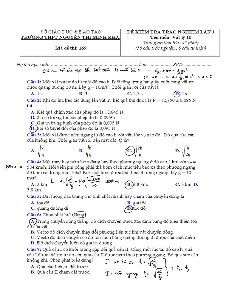 10a9 - 25 Bài | PDF