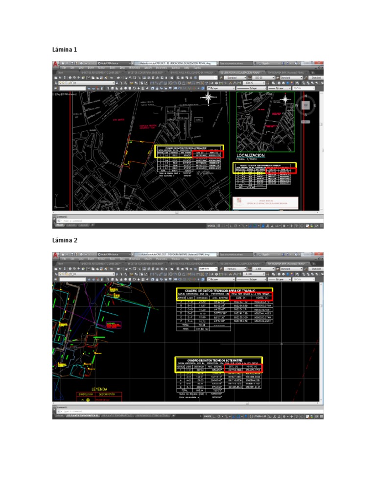Lámina 1, 2, 3 | PDF