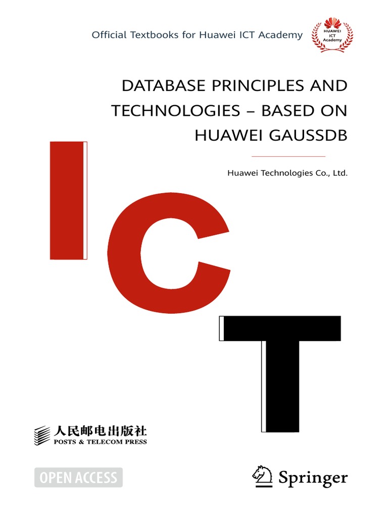Database Principles and Technologies Based On Huawei GaussDB | PDF ...