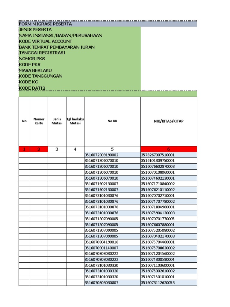 Format 37 REKAP PUSKESMAS KUTOREJO | PDF | Finance & Money Management ...