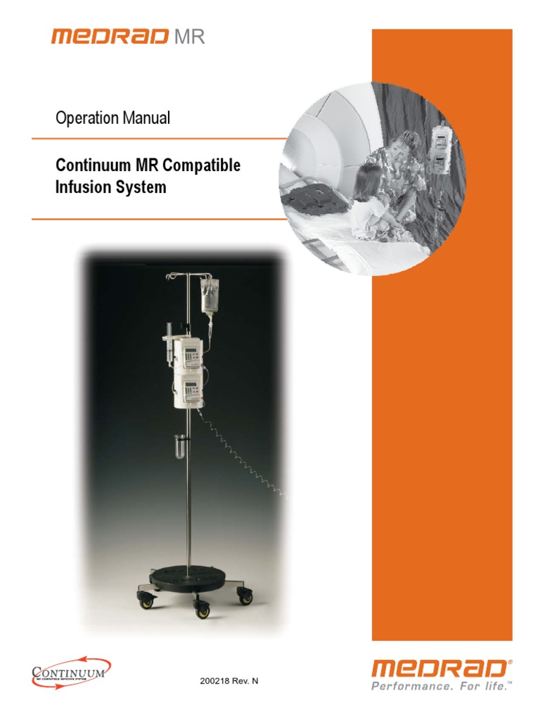 Medrad Continuum MR Operator Manual | PDF