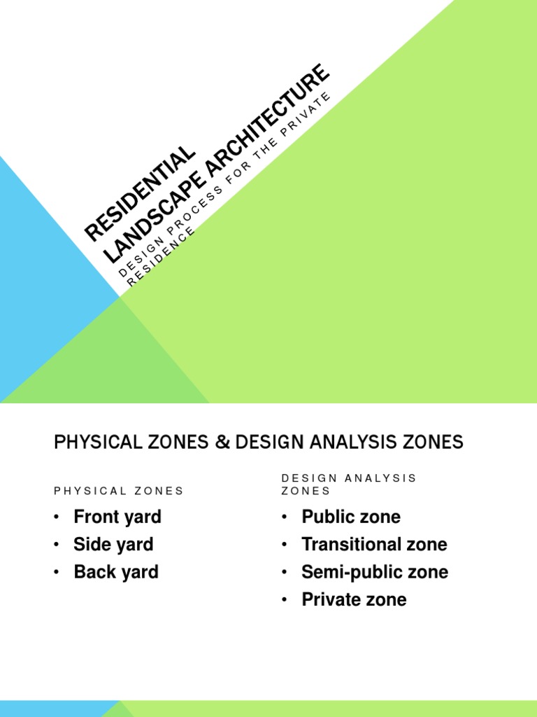 Residential Landscape Design Guide | PDF | Wetland | Surface Runoff