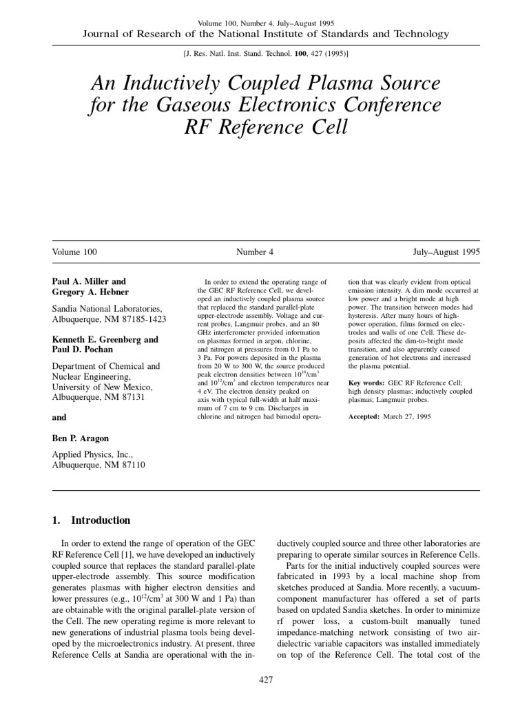 Focusing of The 80 GHZ Microwave-Interferometer | PDF | Inductor | Capacitor