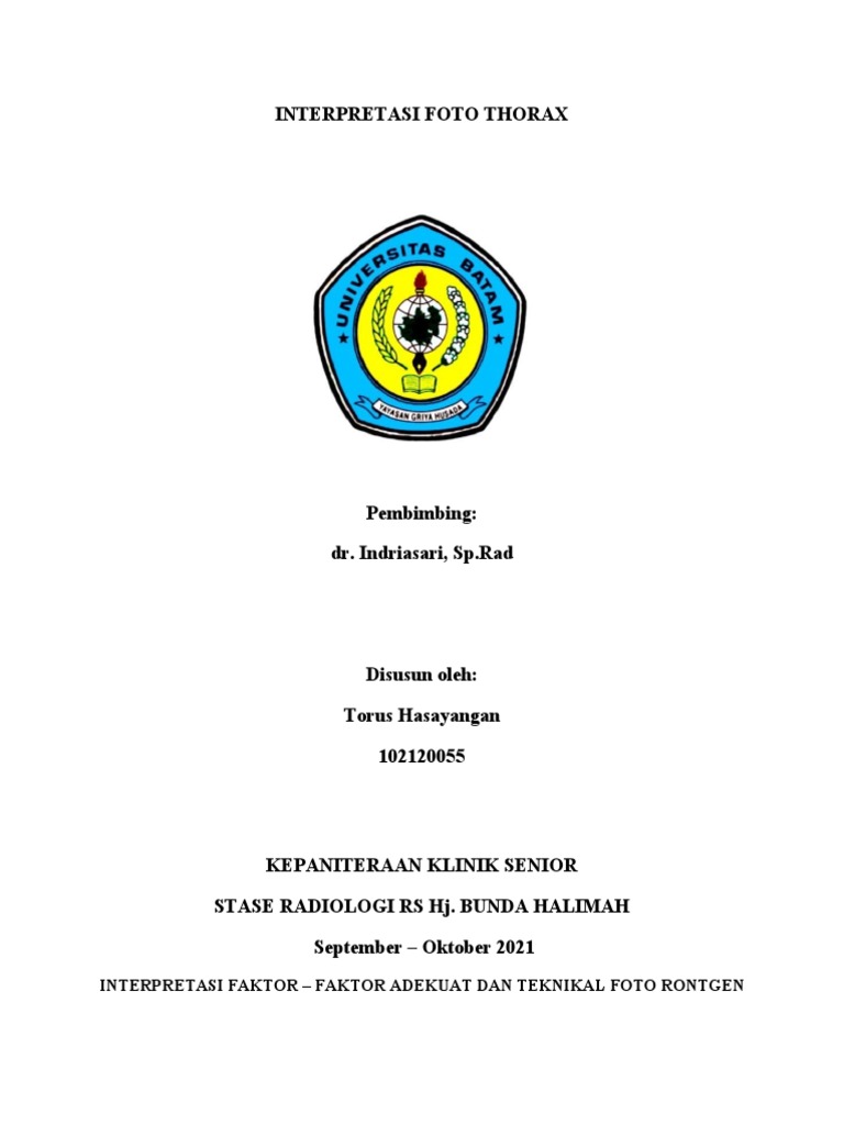 Interpretasi Rontgen Thorax TBC | PDF