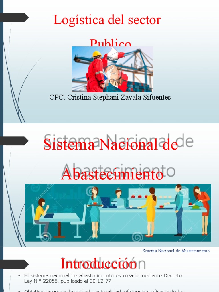 Clase 4-Logistica Del Sector Publico | PDF | Administración Pública ...