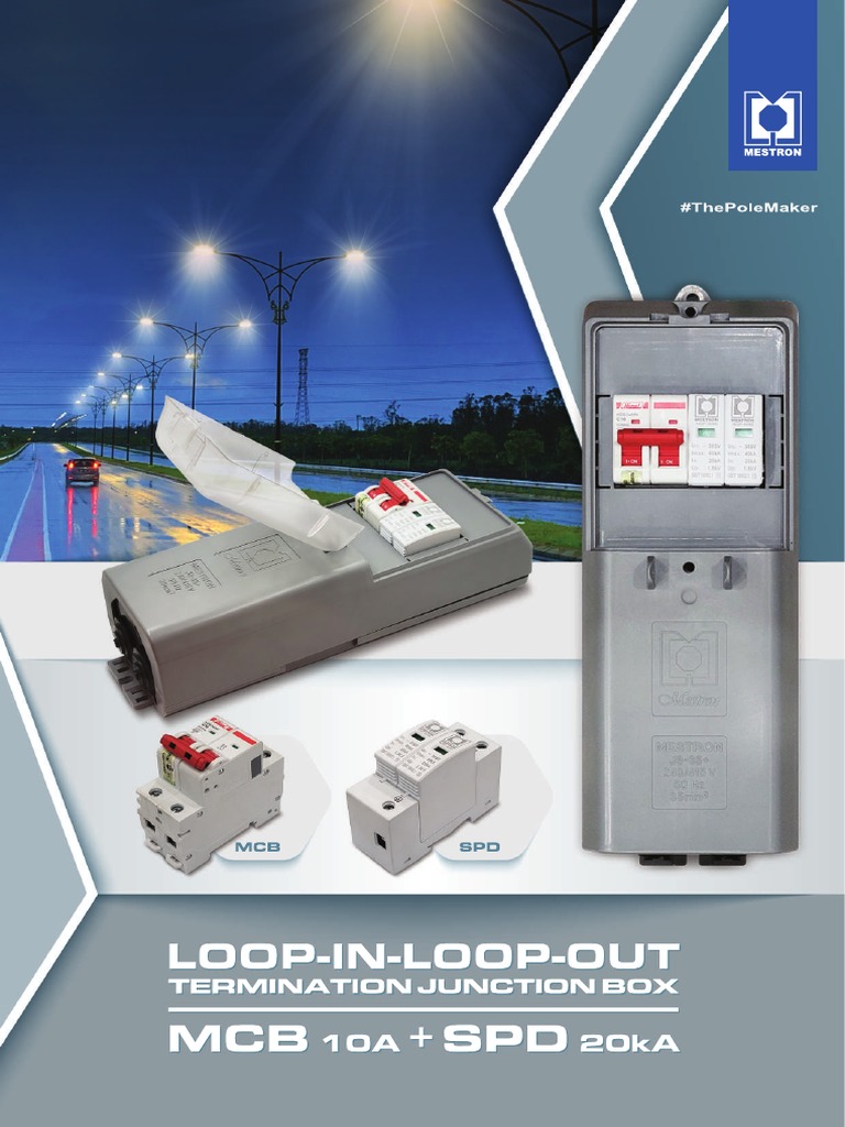 Junction Box-New JB-35 - MCB+SPD (1.2MB) | PDF