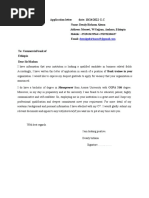 African Union CV Template Guide | PDF | African Union