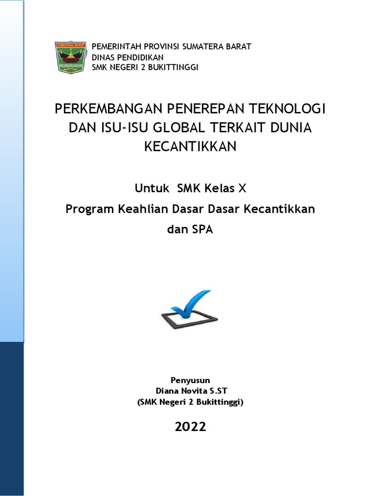 Perkembangan Penerepan Teknologi Dan Isu-Isu Global Terkait Dunia ...
