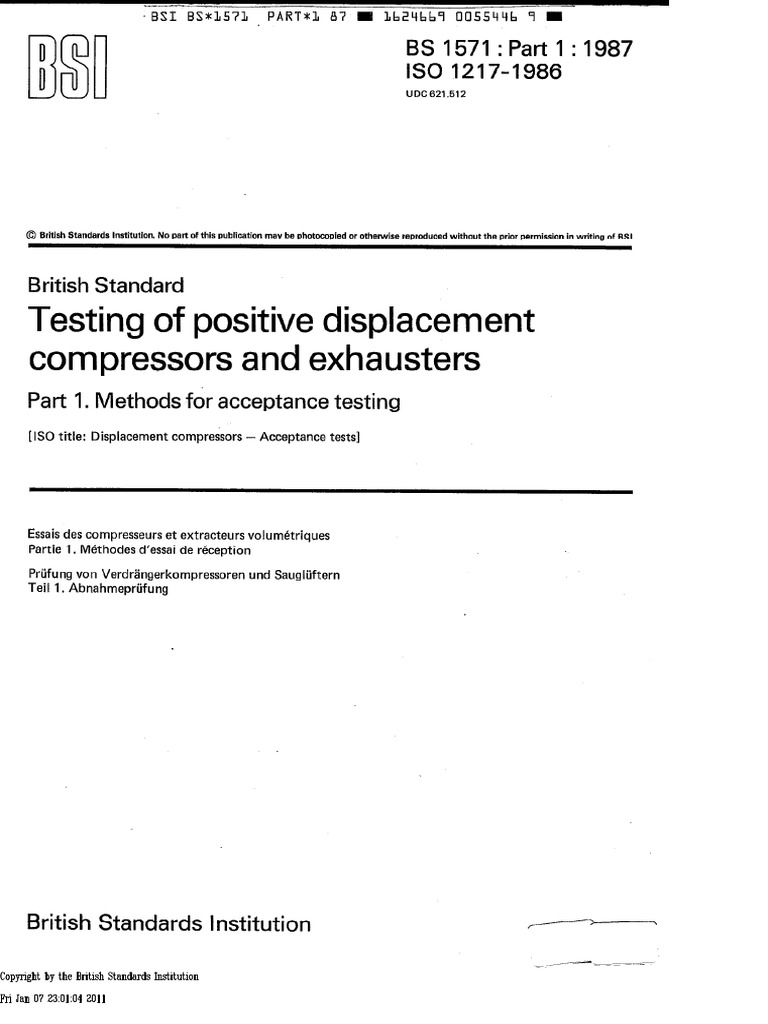 BS 1571 - Part 1-1987 | PDF