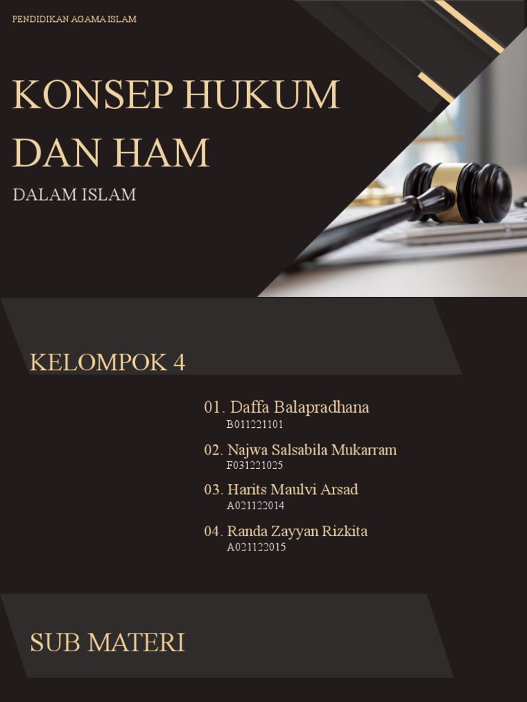 Hukum Islam Dan HAM Di Indonesia | PDF