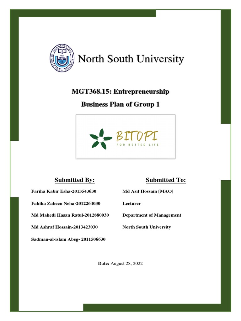 Bitopi: An Urban Gardening Startup | PDF | Sales | Marketing