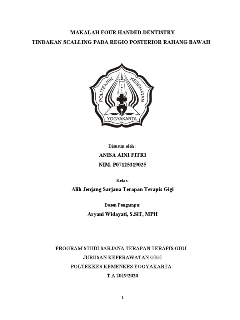 Anisa Aini Fitri (Fhd-Aryani) | PDF