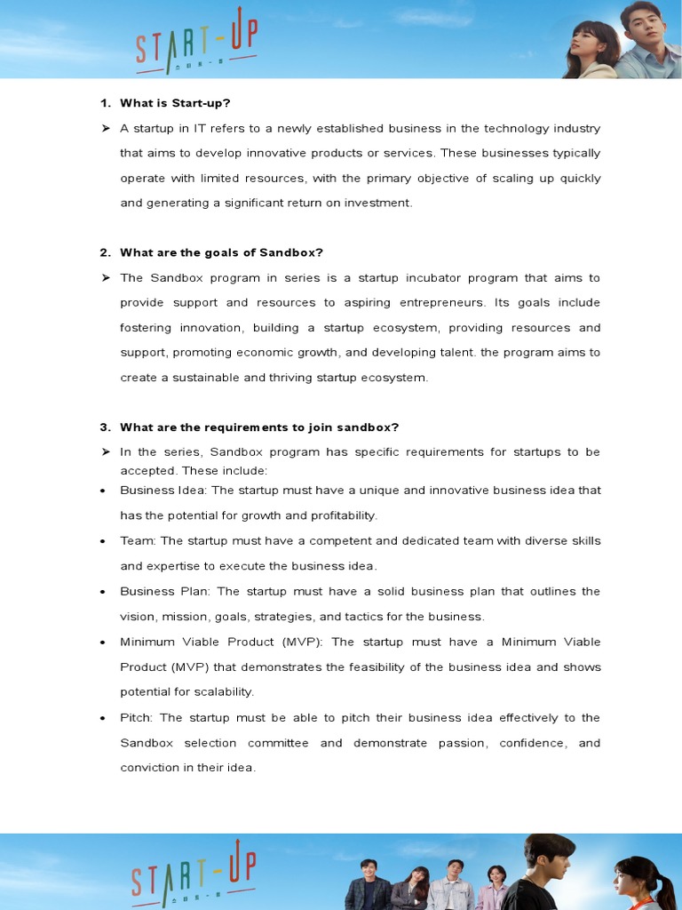 Start Up | PDF | Startup Company | Small Business & Entrepreneurs