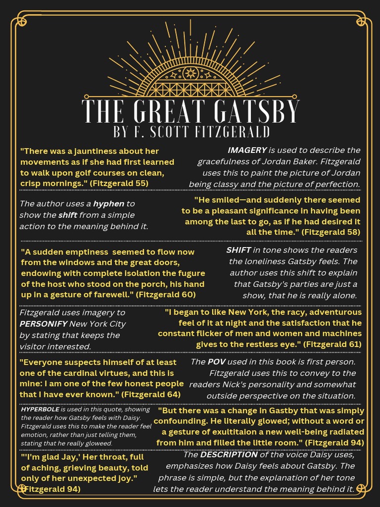 Great Gatsby | PDF | The Great Gatsby | F. Scott Fitzgerald