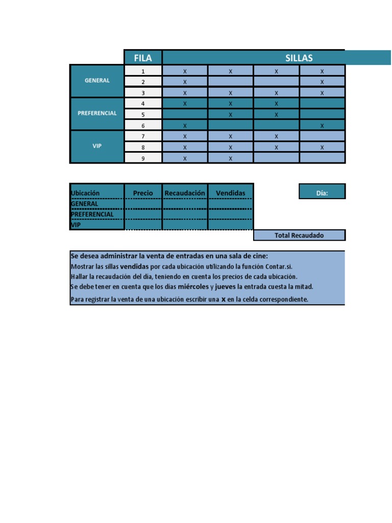 Fila Sillas: General | PDF