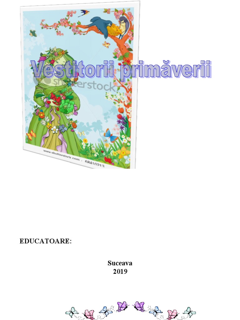 Proiect Tematic Primavara Grupa Mica | PDF