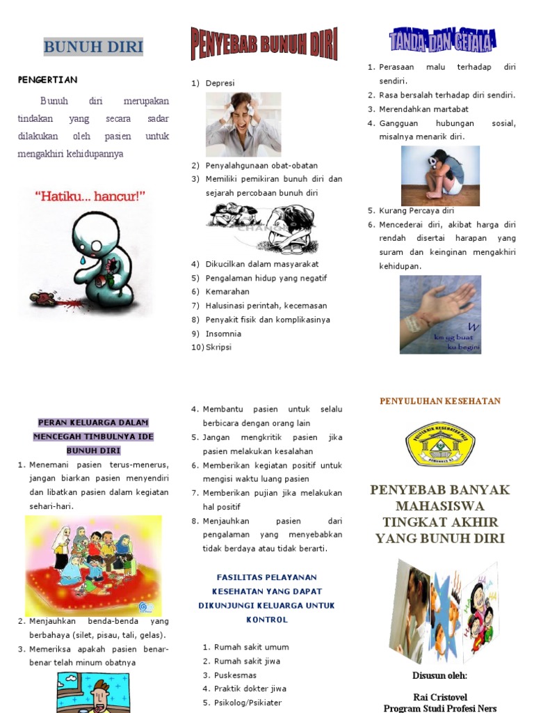 Leaflet Bunuh Diri | PDF