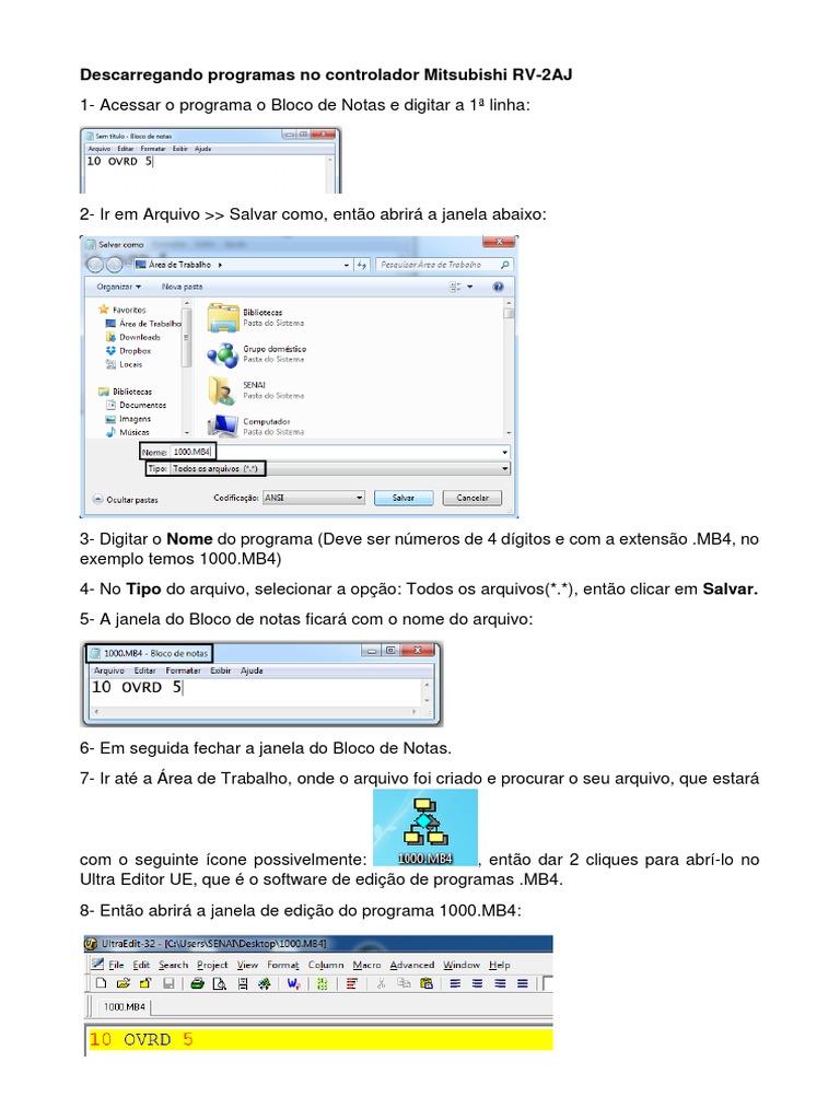 Tutorial - Converter - Programa - para - MB4 - Mitsubishi - Cosimir ...