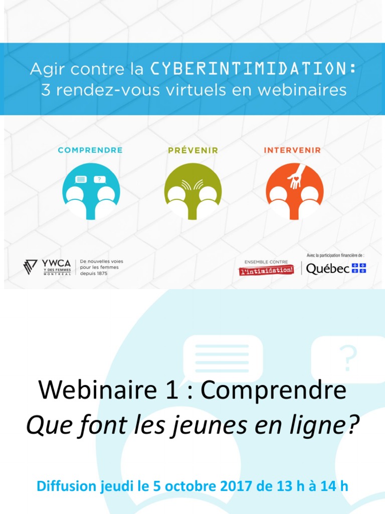 Cyberintimidation et jeunes en ligne | PDF | Cyberharcèlement | Réseaux ...