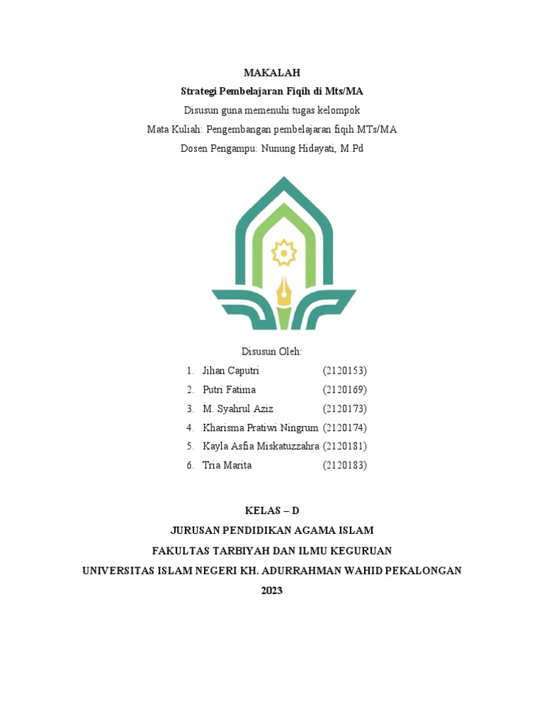 MAKALAH kel. 4 fiqh | PDF