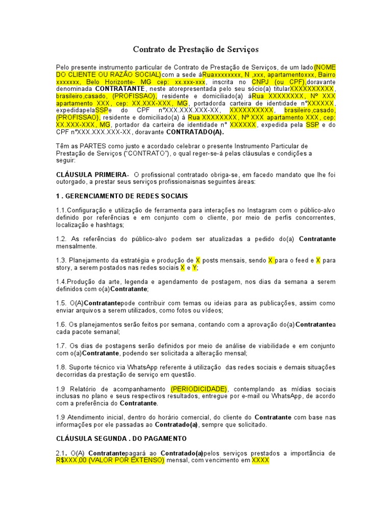 Modelo de Contrato | PDF | Arbitragem | Direito Privado