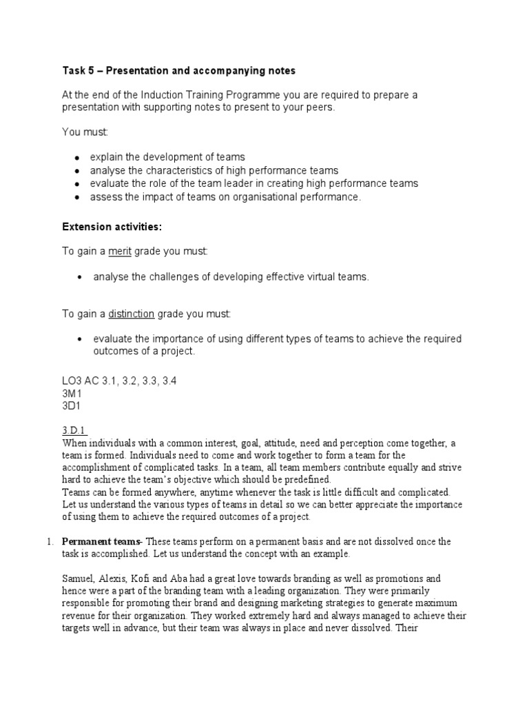 Task 5 Leadership and Management | PDF | Business | Organizational Behavior