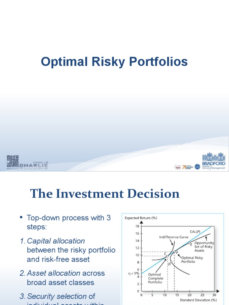 CH 7 Optimal Risky Portfolios | PDF | Modern Portfolio Theory | Asset ...