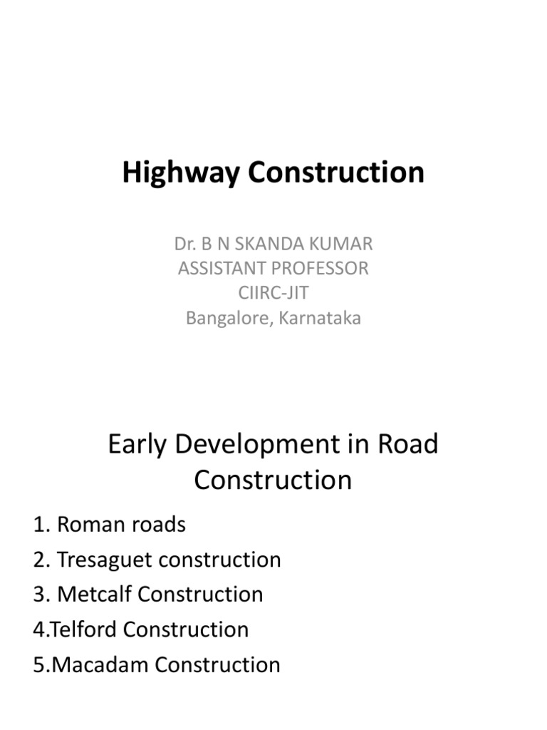 Highway Construction | PDF | Road | Construction Aggregate