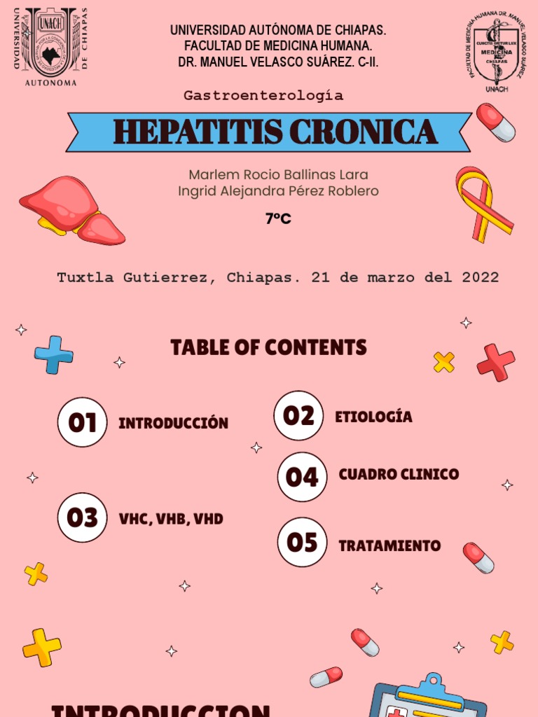 Hepatitis Crónica | PDF | Hepatitis | Hepatitis B