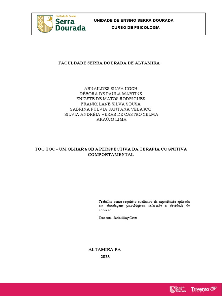Faculdade Serra Dourada de Altamira | PDF