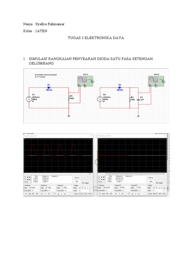 Tugas 3 Elektronika Daya | PDF