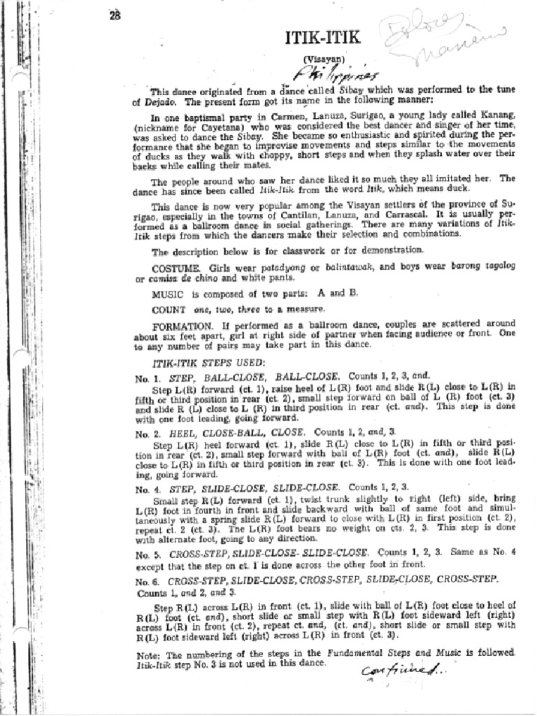 Itik-Itik A Philippine | PDF