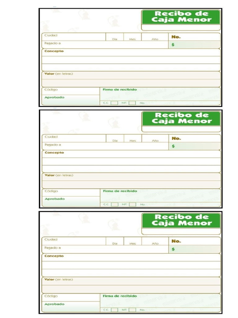 Recibo de Caja | PDF