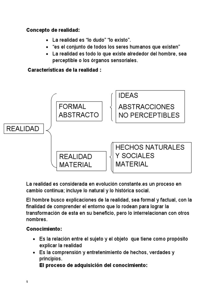 Formal Abstracto Ideas Abstracciones No Perceptibles: Concepto de ...