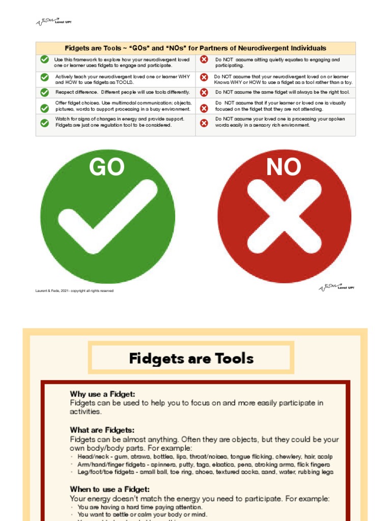 Fidgets Are Tools | Download Free PDF | Cognitive Science